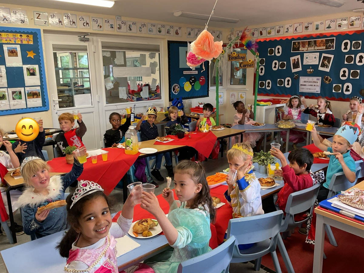 Kings and Queens for the day in Year 1 - Copthorne Prep